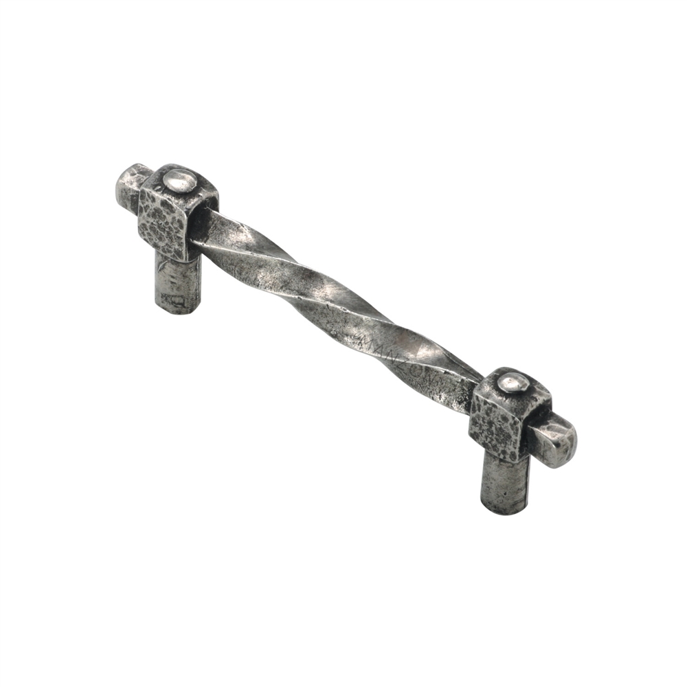 Pewter Cabinet Pulls-MF6005 Twist Pull